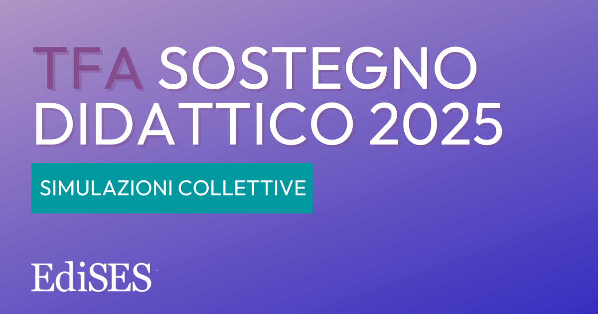 Preselettiva TFA Sostegno 2025: simulazioni collettive